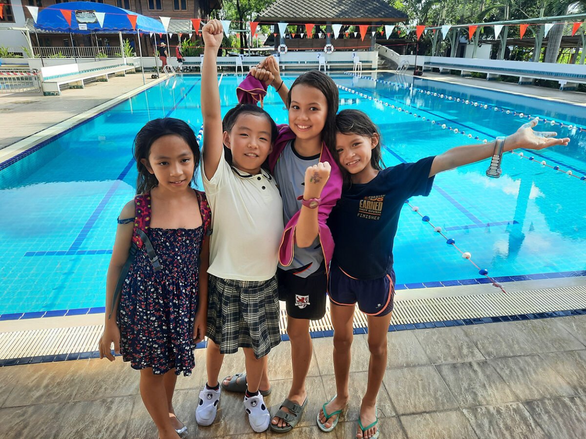 Great success at the Junior Swim Tournament - Christliche Deutsche ...