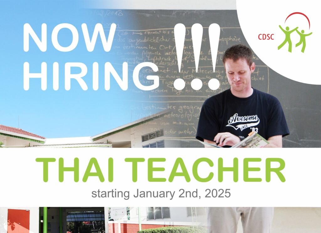 Wir stellen ein!!! – Thai Lehrkraft – Beginn 2. Januar, 2025 ...